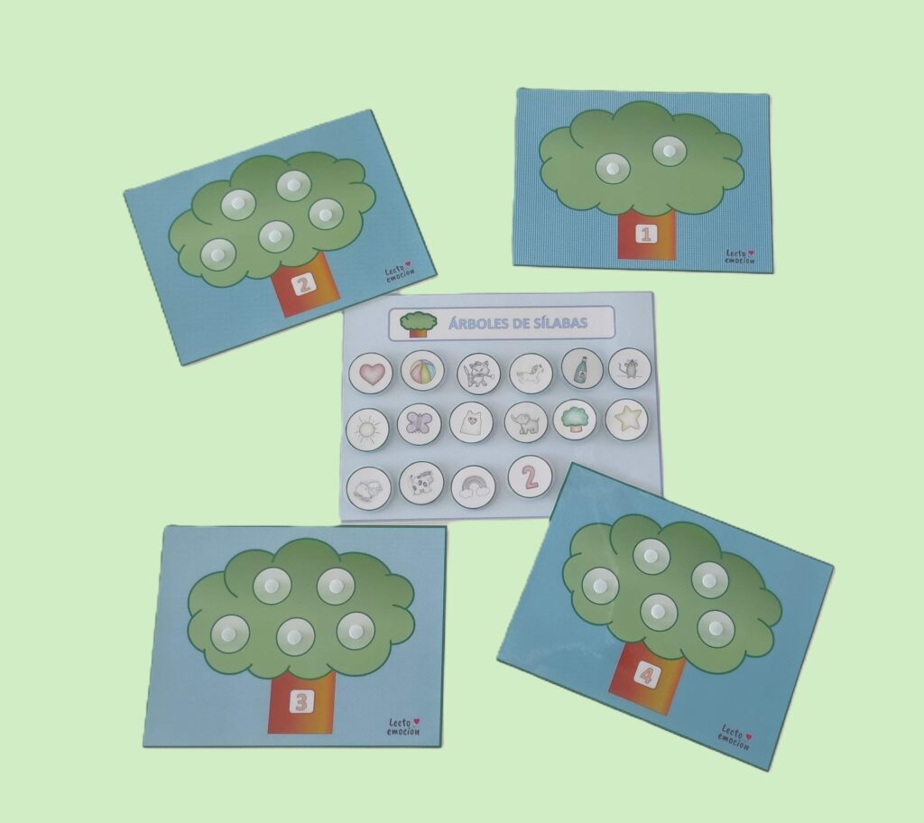 Árboles de sílabas – Lectoemoción